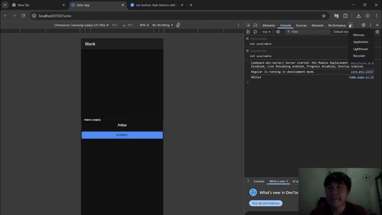 Cara Mengoperasikan Ionic untuk Menyimpan Data ke Local Storage - YouTube