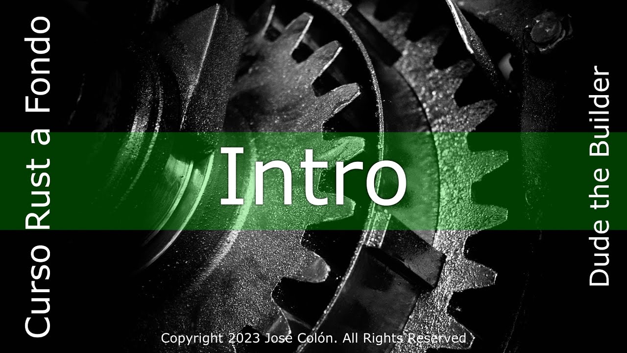 Rust a Fondo: Introducción e instalación - YouTube
