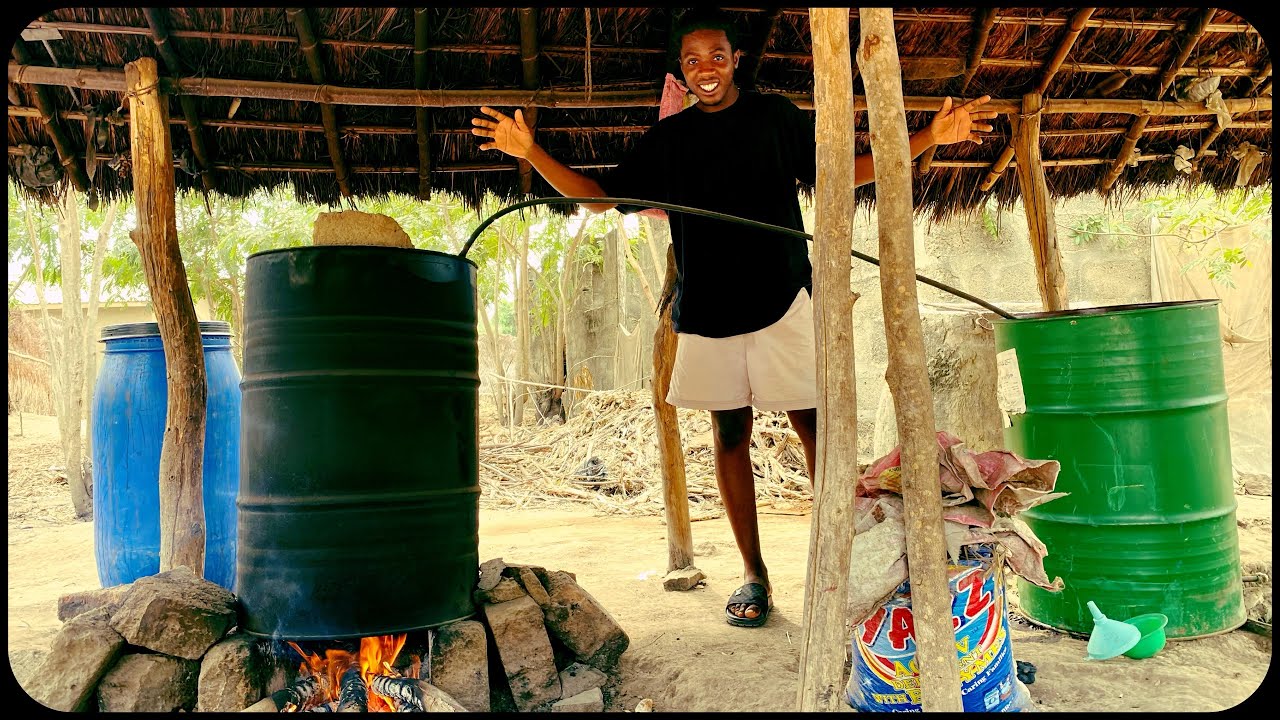 Distilled tradition : Uncovering Akpeteshie’s secret Recipe. - YouTube