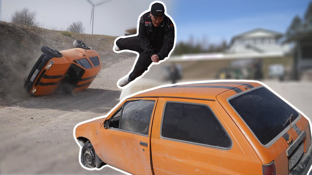 BILEN VÄLTE! - Hardcore Rally Med Blockets Fulaste Bil - YouTube