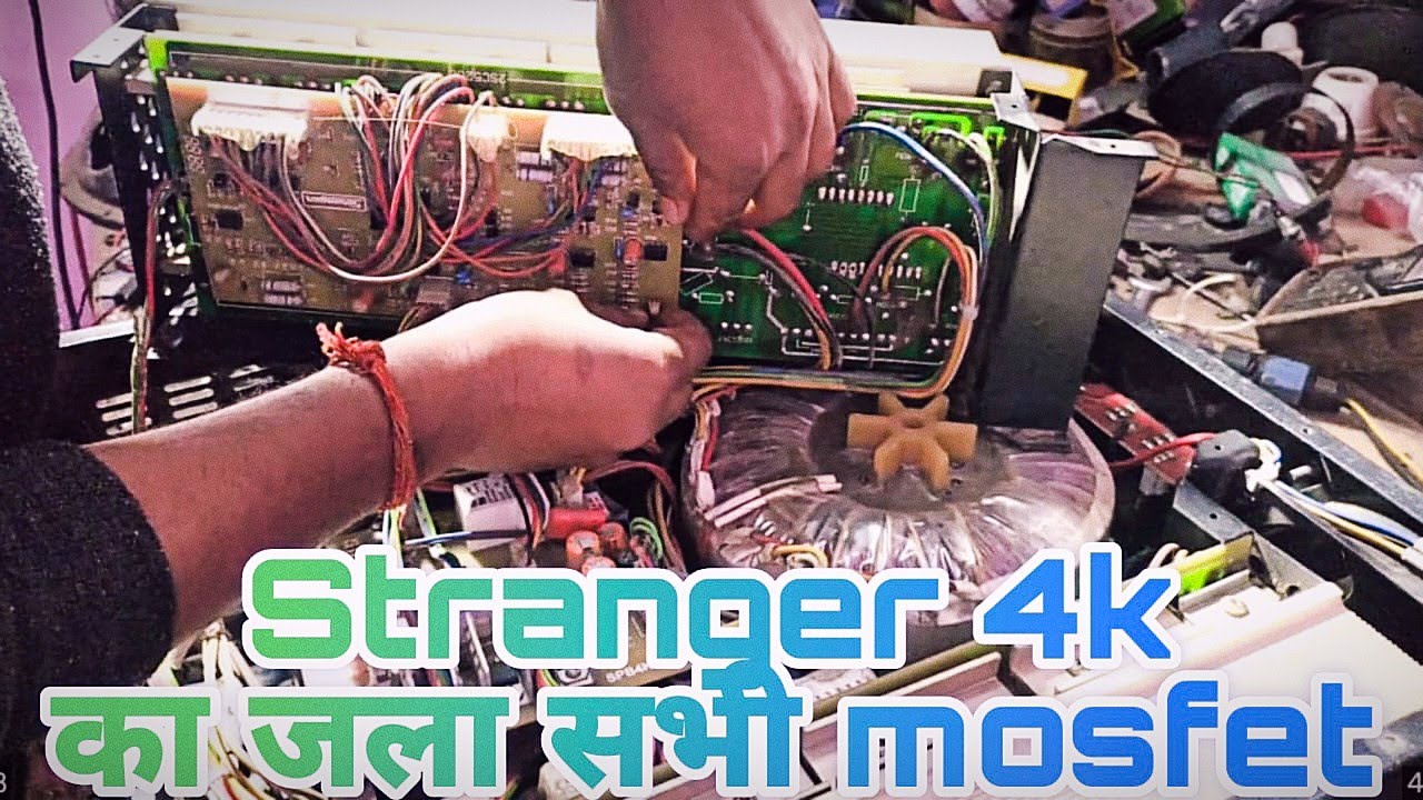 Stranger SPB 4k repairing Successful#electrical #soundsystem #retro #डीजे #repair #djsound #tech ...