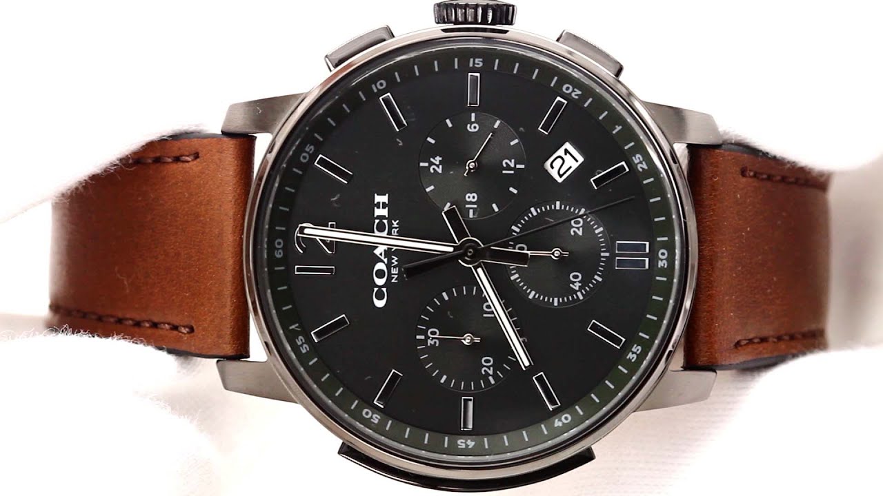 Hands On With The Men's Coach Watch 14602017 - YouTube
