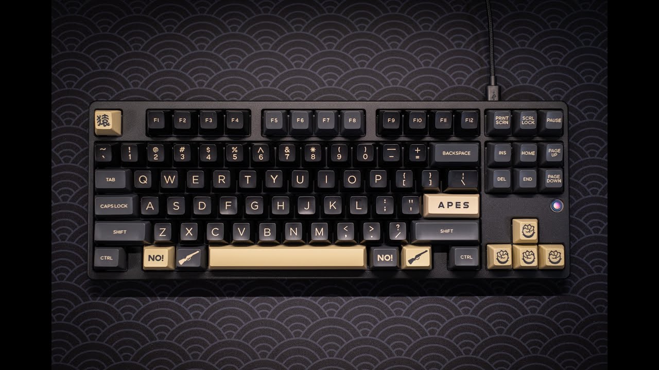 Matrix 2.0 add with Obsidian APES Keycaps Typing Sounds ASMR custom ...