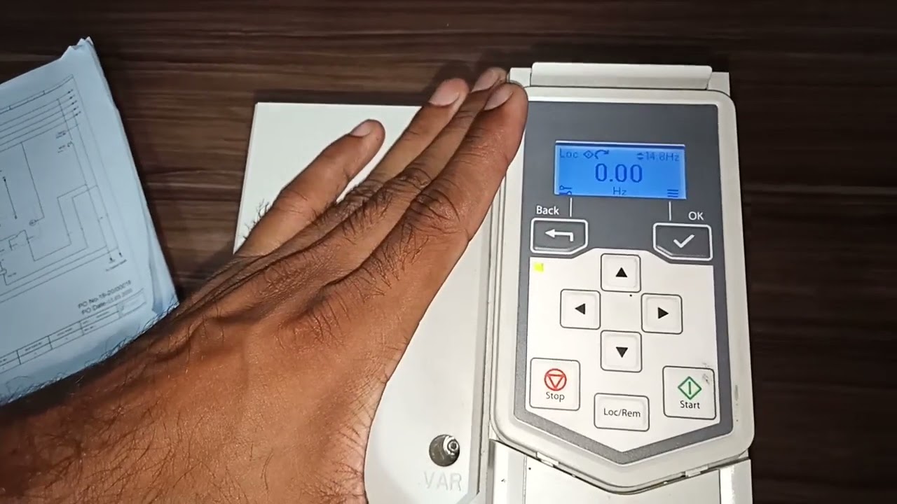 ABB ACS560 connection and Parameter Setting - YouTube