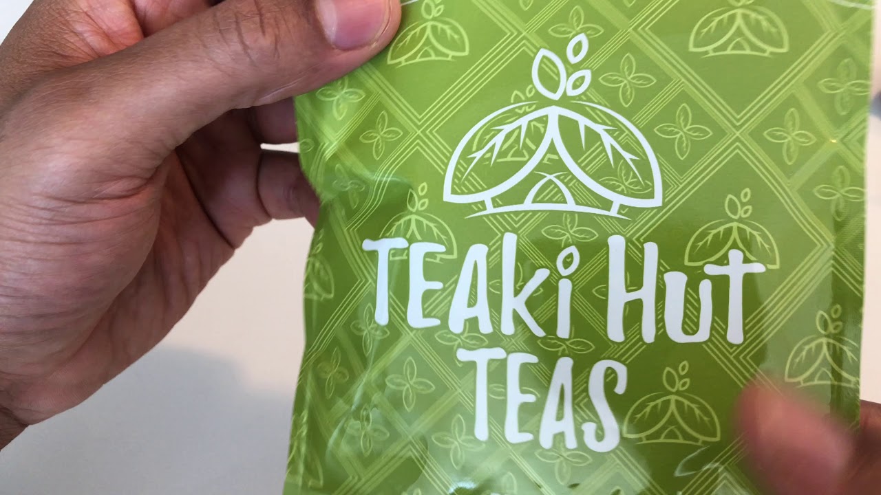 Teaki Hut Teas - Matcha Green Tea Unboxing - YouTube