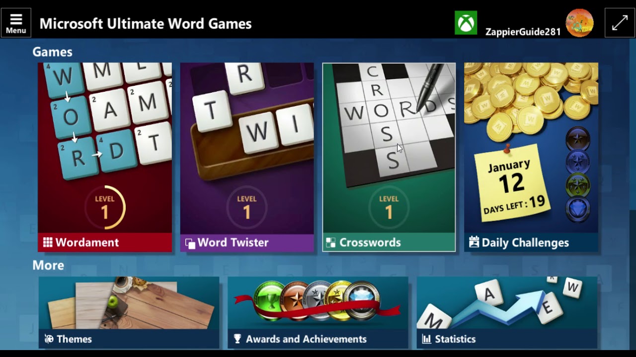 Microsoft Ultimate Word Games 2021 01 12 14 10 56 - YouTube
