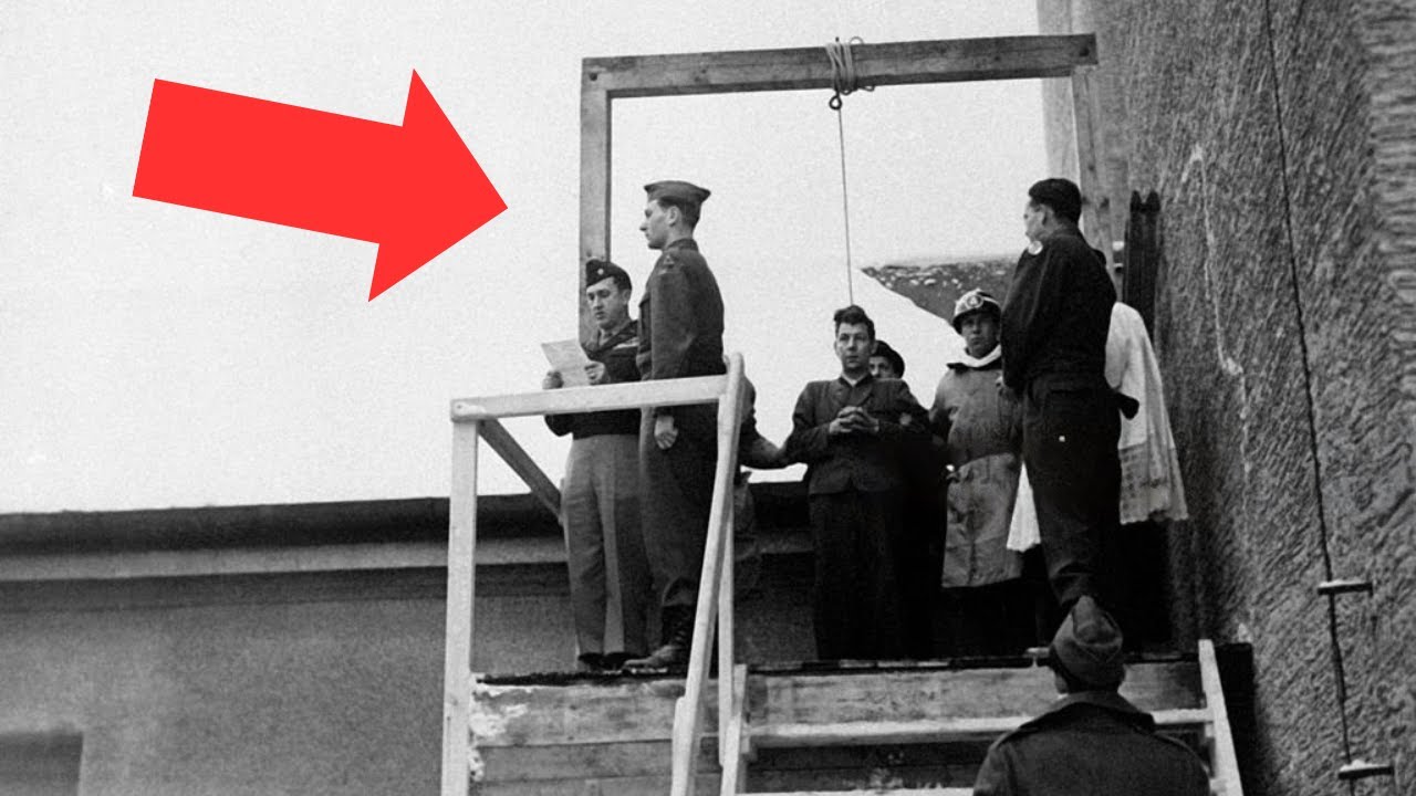 The Execution Of The Butcher Of American Airmen - YouTube