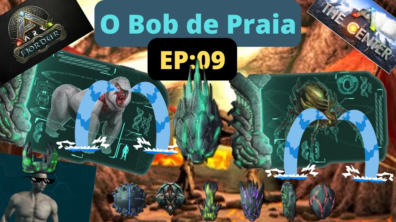 O Bob de Praia - EP 09- Farm, Artefatos, Cavernas, Boss e Sucesso ...