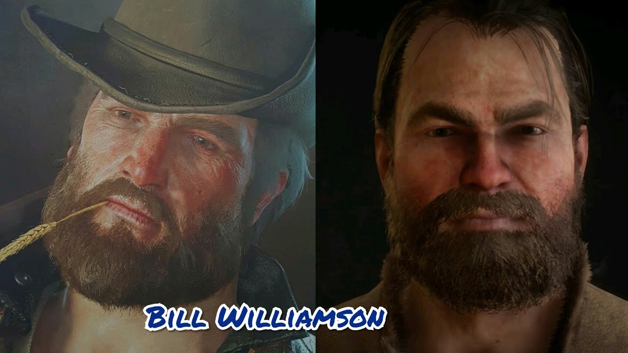 Red Dead Redemption 2 Online - Updated Bill Williamson Face/Character ...