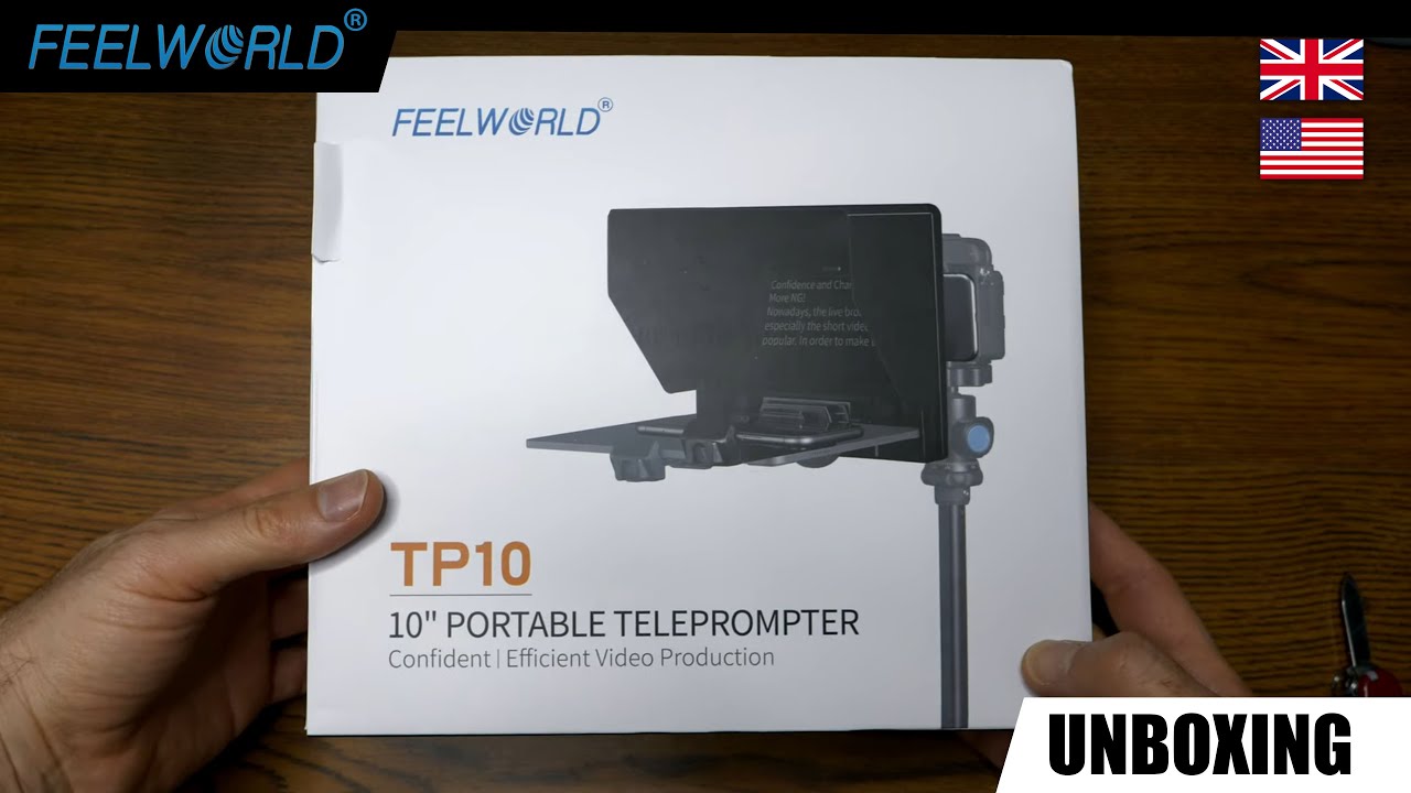Feelworld #teleprompter TP10 unboxing | for GH6, for Panasonic S5II ...