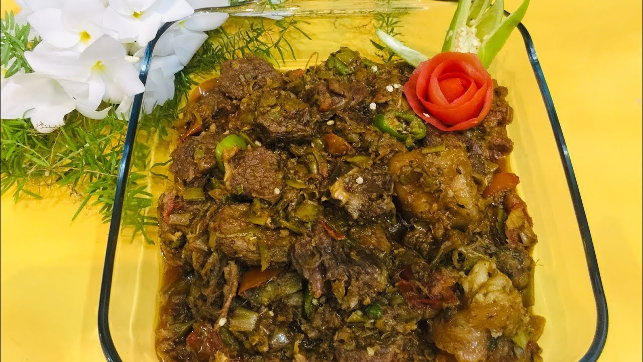 Guar gosht recipe(cluster beans with beef or mutton) by Hira Home ...