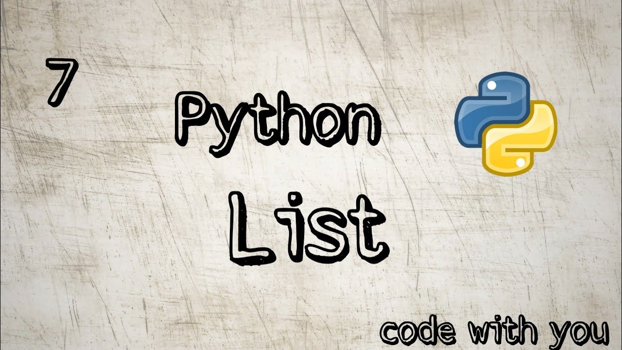 Python list - YouTube