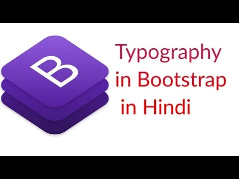 Bootstrap5 Typography in Bootstrap in Hindi Urdu - YouTube