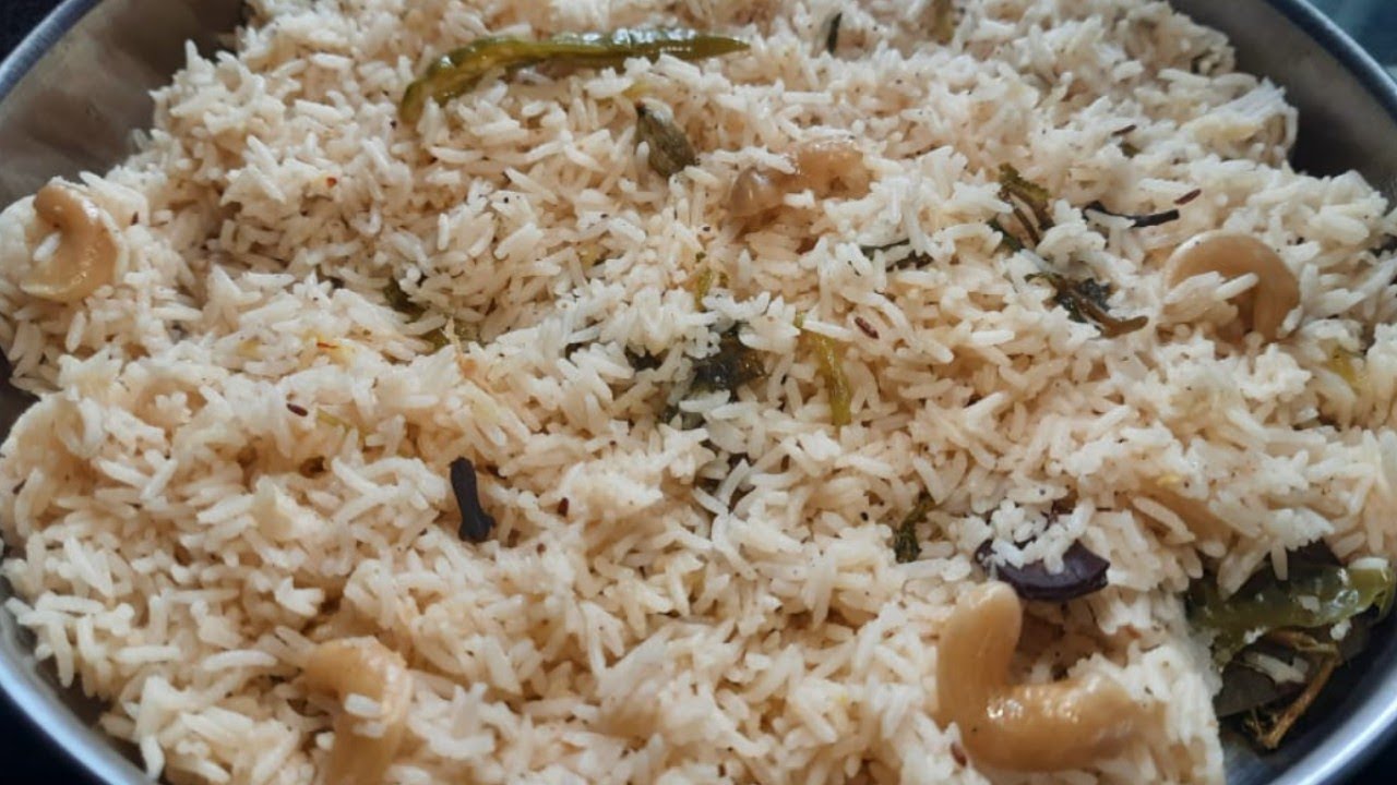 Telangana Special Bagara Rice Recipe || How to prepare Bagara Rice ...