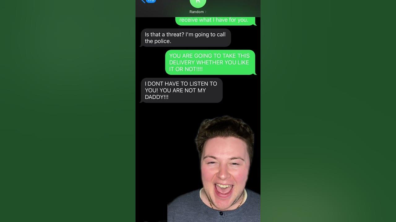 Texting Random Numbers!📱😂: DELIVERY GONE WRONG!!!😱 #comedy #funny #text ...