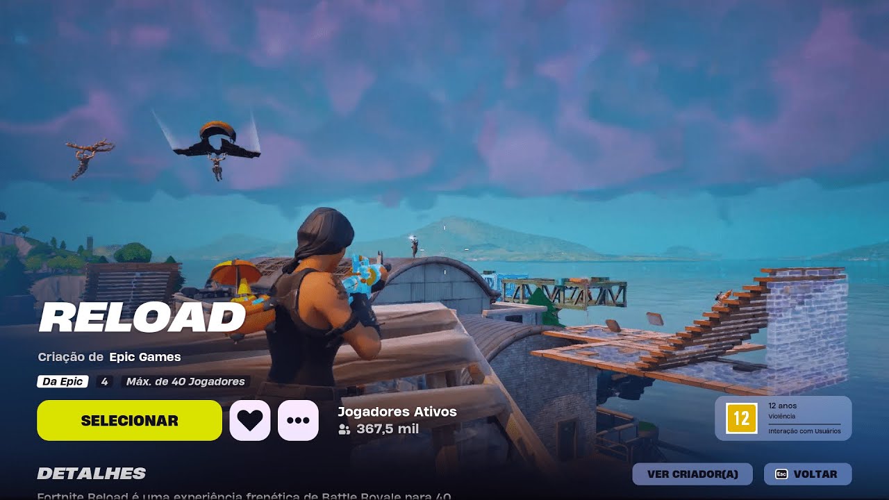 AO VIVO - FORTNITE RELOAD TRIO VS SQUAD #fortnitereload - YouTube