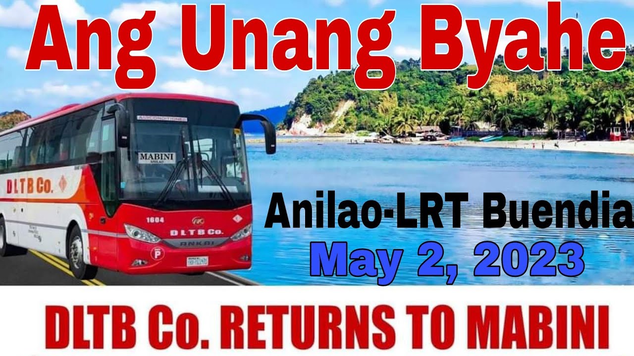 Unang Byahe ng DLTB Bus sa Anilao, Mabini! Magkano ang Pasahe Hanggang ...