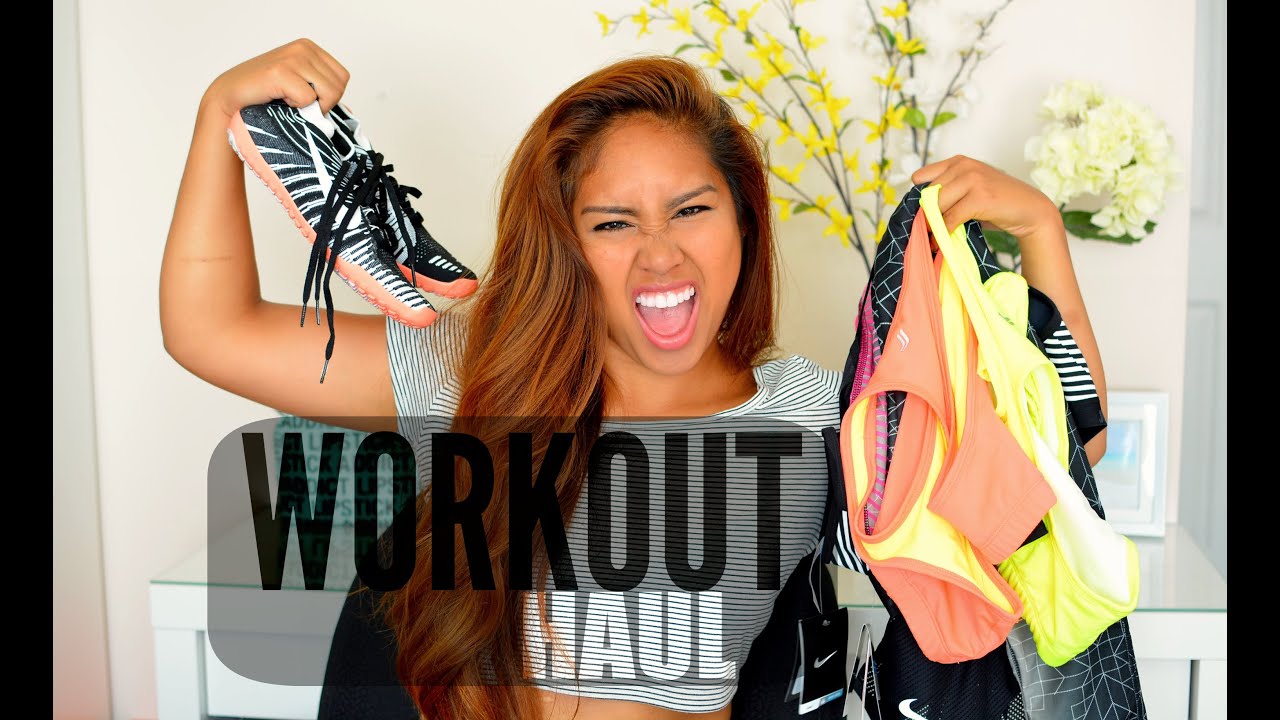 Workout Haul #2 - Nike & Hyperfeels - YouTube