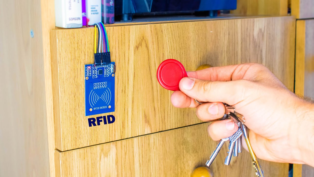 How to make a RFID Locked Drawer with Arduino - YouTube