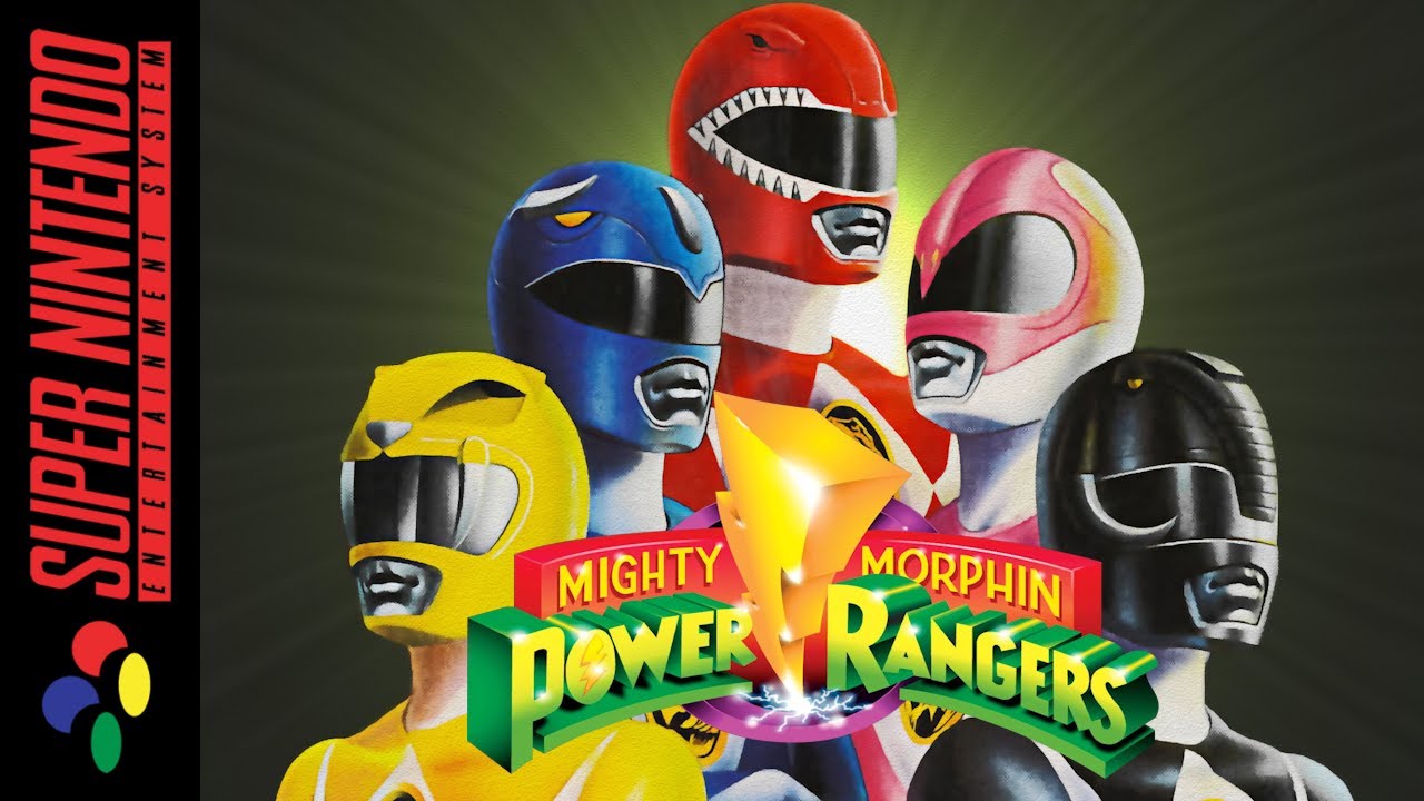 Mighty Morphin Power Rangers (USA) Super Nintendo Longplay - YouTube