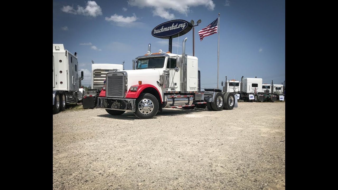 2008 Freightliner Classic Tandem Axle Sleeper for sale - YouTube
