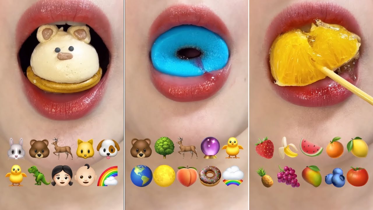 Refreshing ASMR Food : A Relaxing and Tantalizing Treat - YouTube