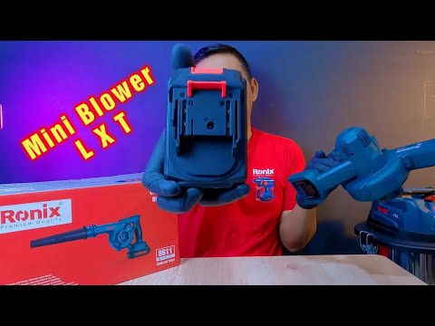 RONIX BLOWER CORDLESS 8611 - YouTube