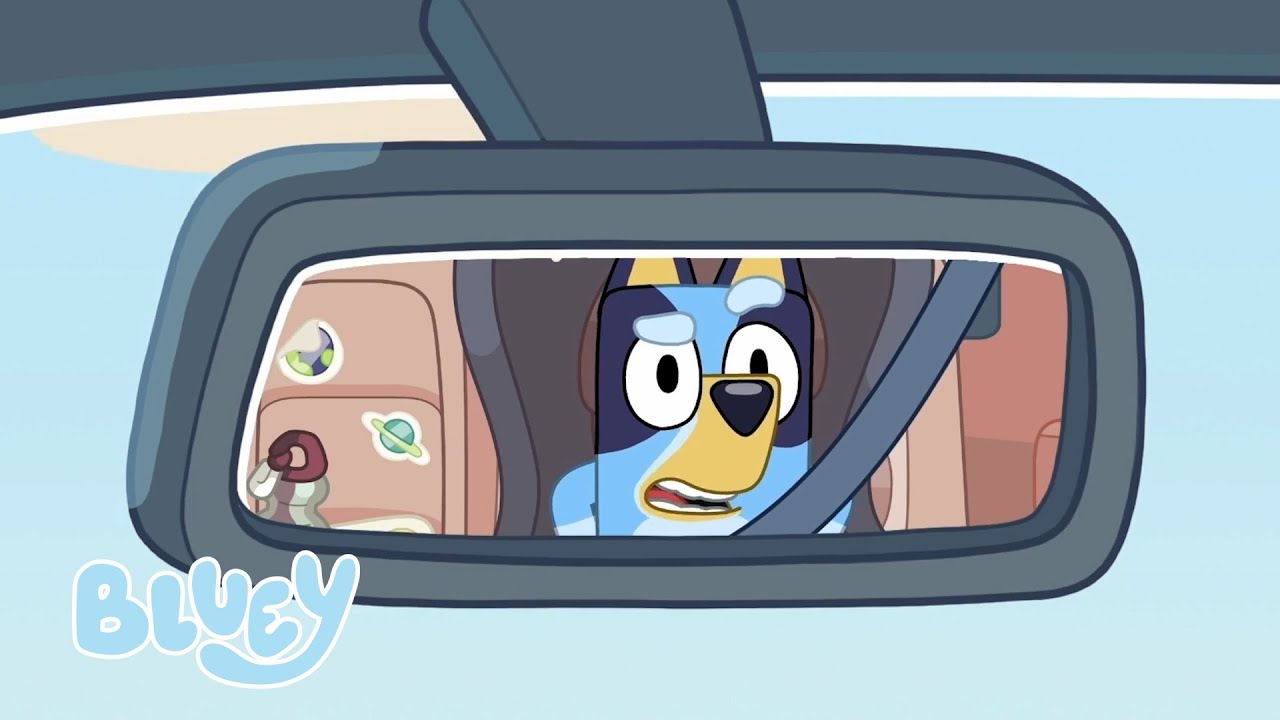 Bluey in Hindi | Road Trip Moments 💙🚗 | देखिये Hindi Cartoon for Kids 💙 ...