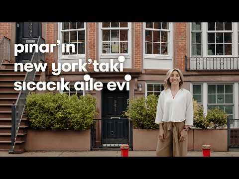 Pınar ve Ailesinin New York Brooklyn’deki 5 Katlı Brownstone Evi
