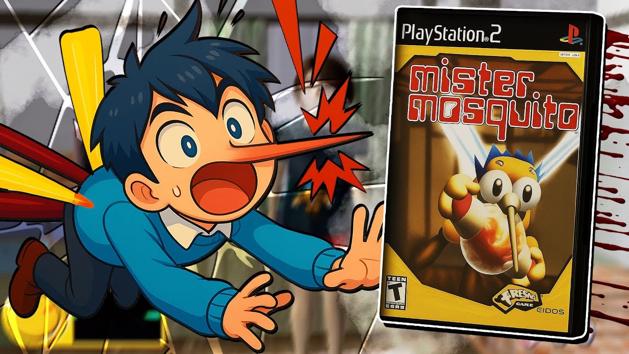 El juego más RARO y ATREVIDO de la PS2 | Mr. Mosquito - YouTube
