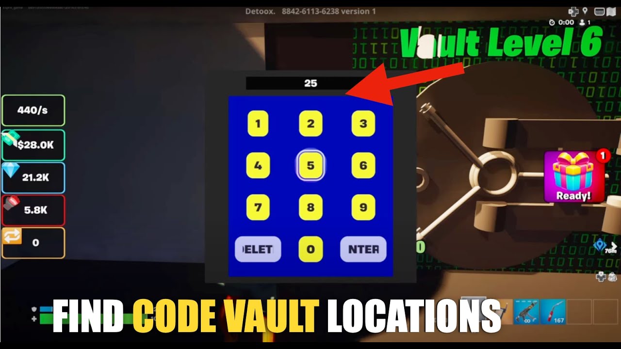 UFC TYCOON MAP FORTNITE CREATIVE - CODE VAULT LOCATIONS - YouTube