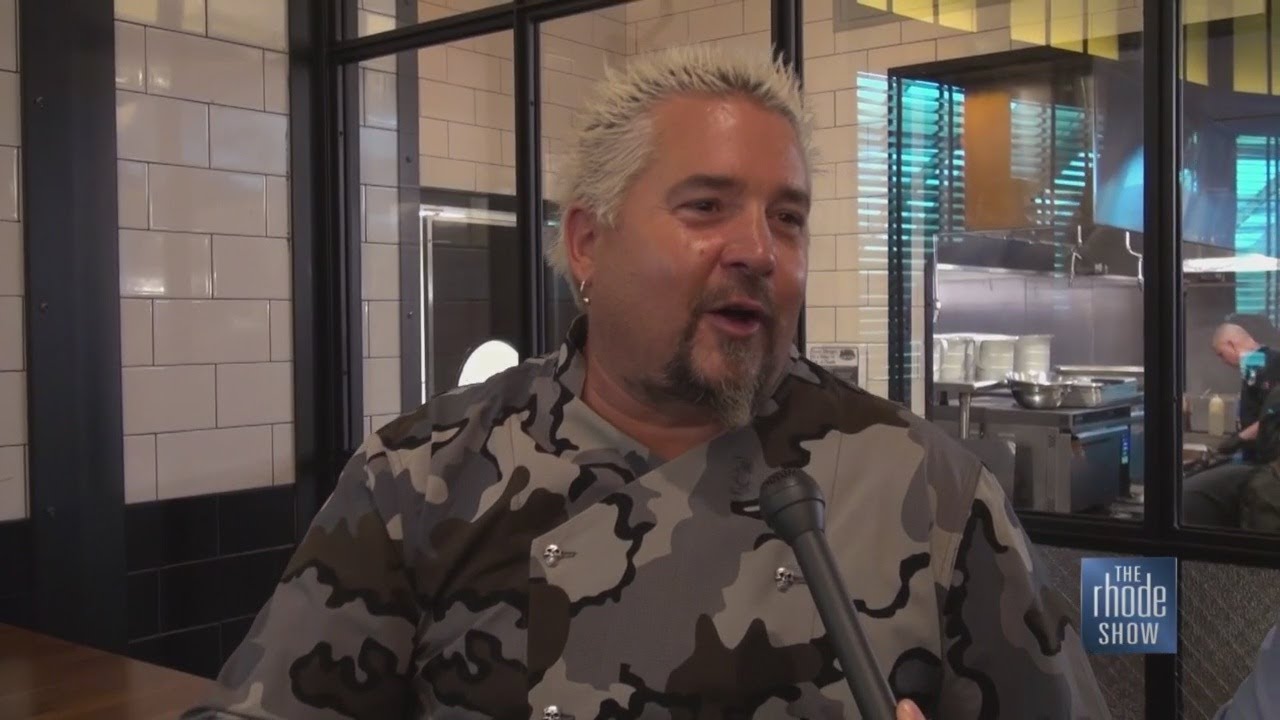 Guy Fieri talks with Will Gilbert from The Rhode Show - YouTube