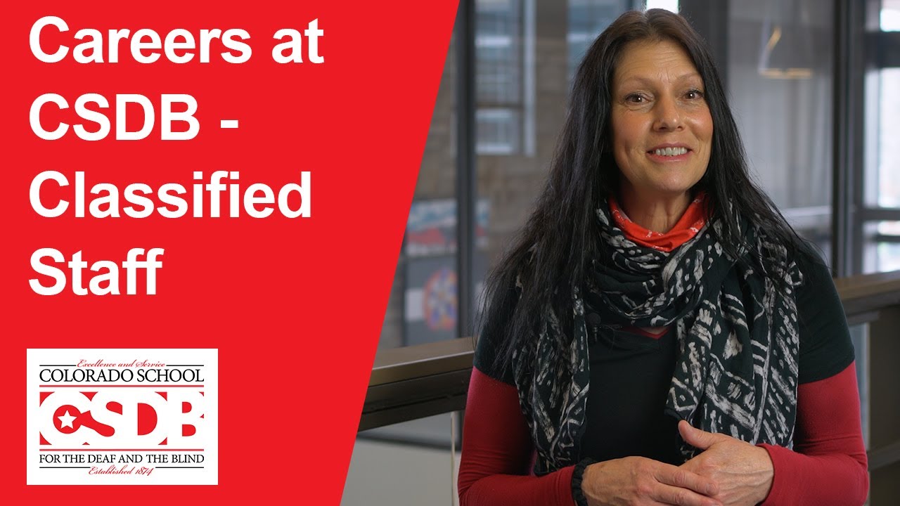 Careers at CSDB - Classified Staff - YouTube