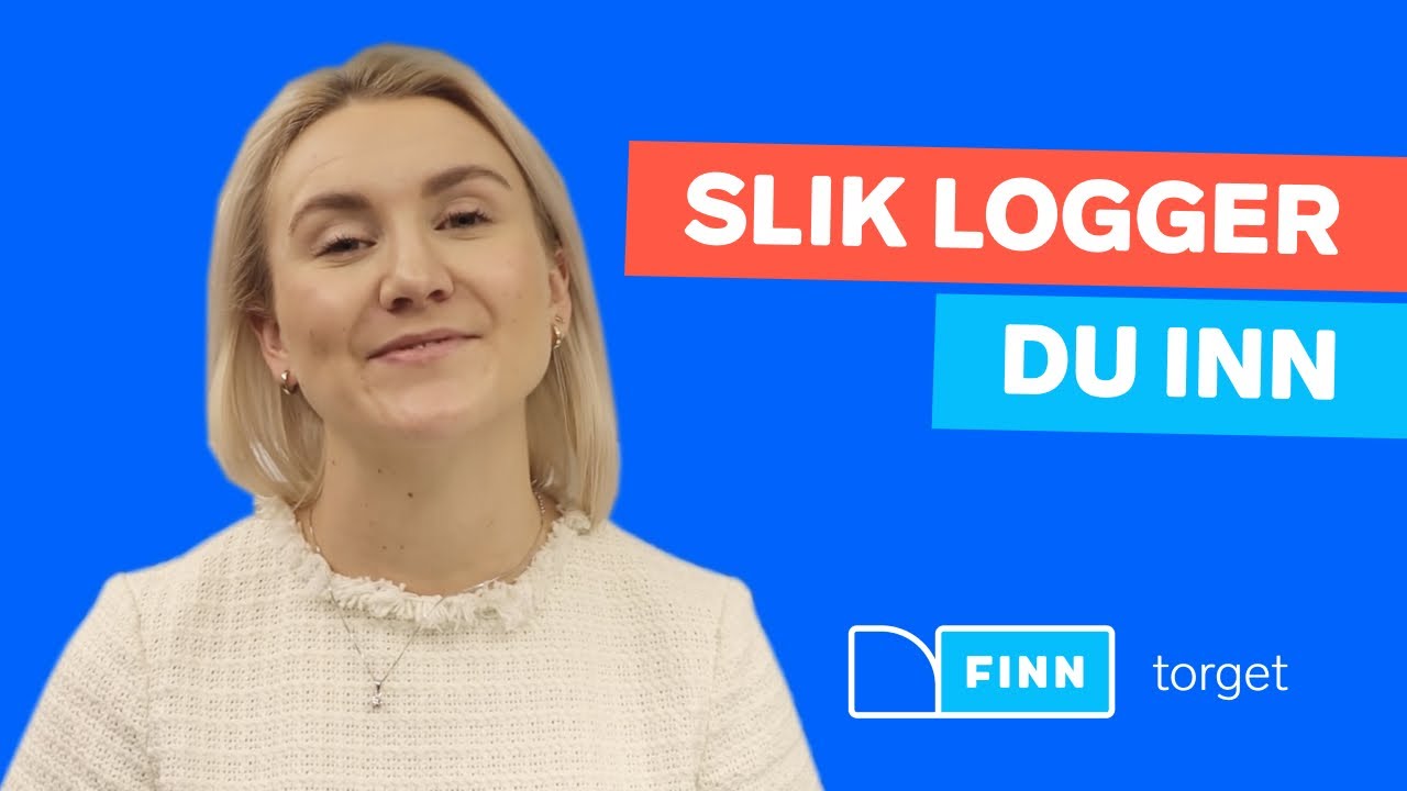 Logg inn på bedriftskontoen din på FINN torget - YouTube