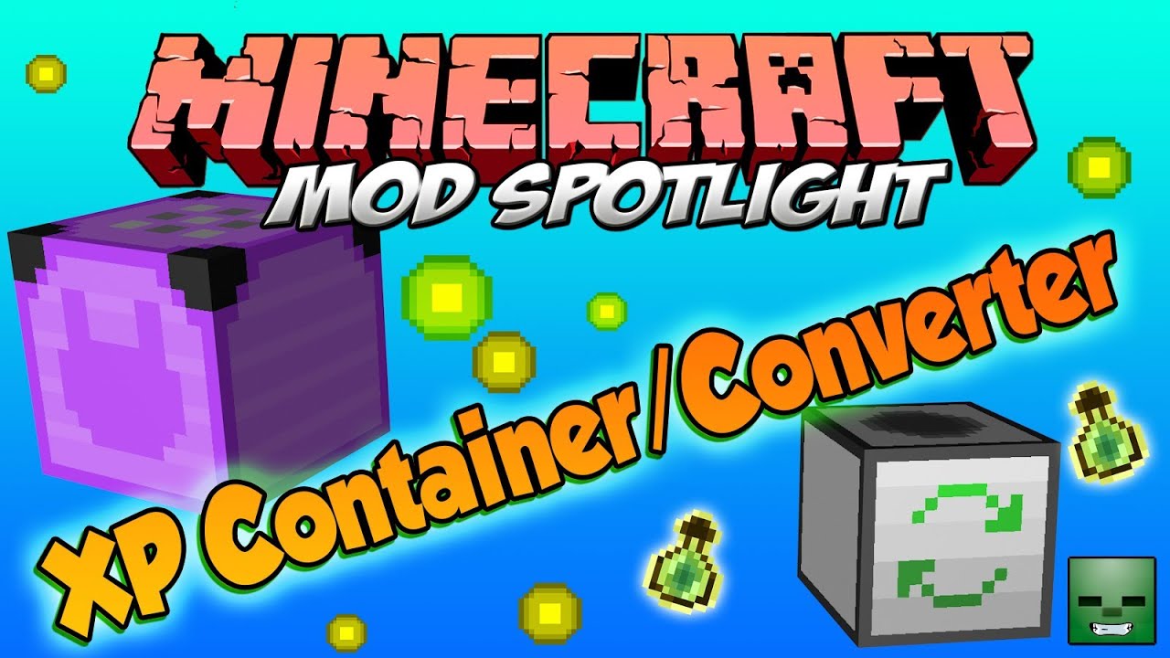 Minecraft Mods: XP Container & Converter [Forge][1.6.4] - YouTube