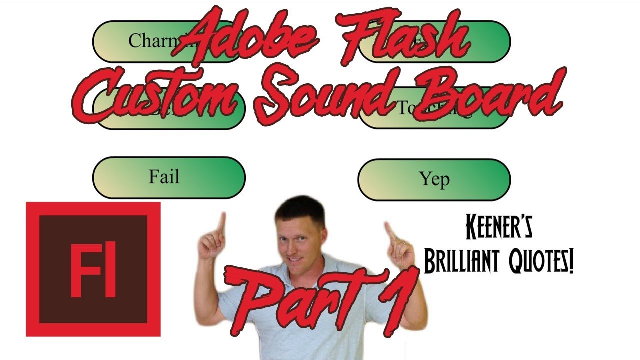 Adobe Flash - Create a Custom Soundboard Project/Tutorial - Part 1 ...