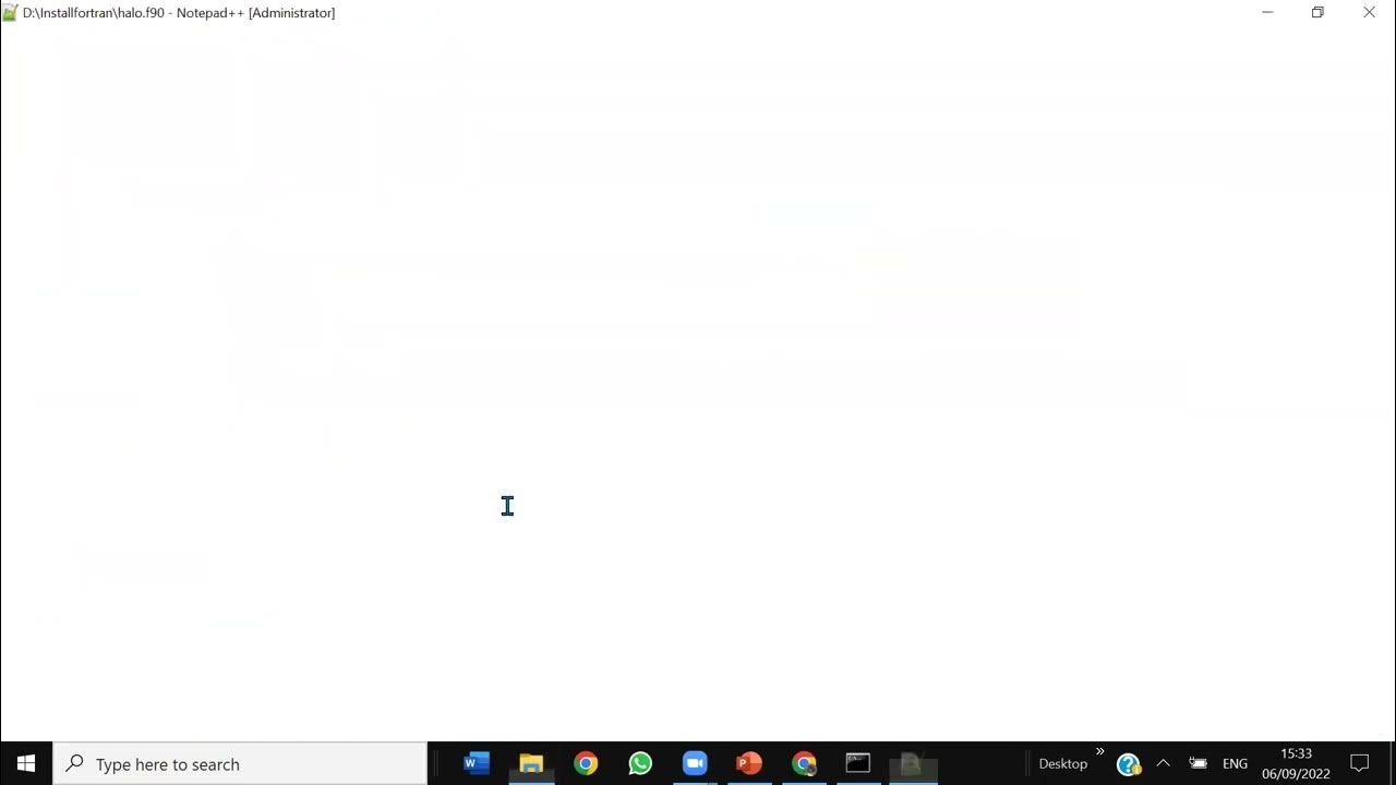 Tutorial Menginstall Fortran Compiler Gfortran Di Windows Youtube