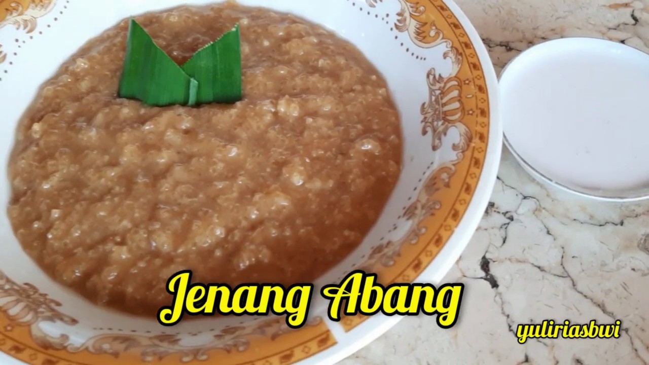 JENANG ABANG/RAHASIA MEMBUAT BUBUR MERAH YANG GURIH PUNEL MATANG ...