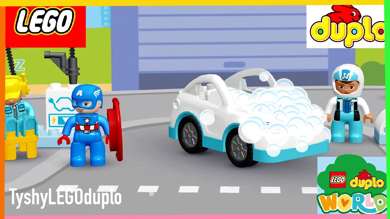 LEGO duplo world Captain America 🇺🇸 - YouTube