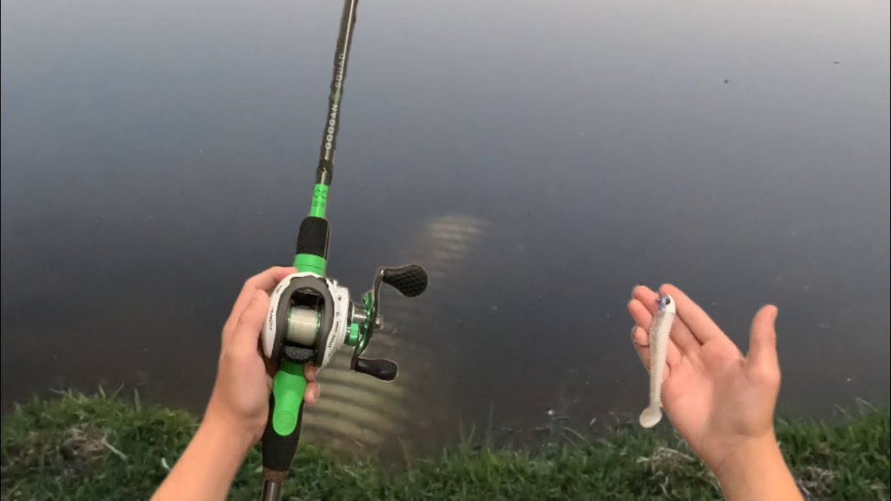 Bass fishing with one of my new favorite baits - YouTube