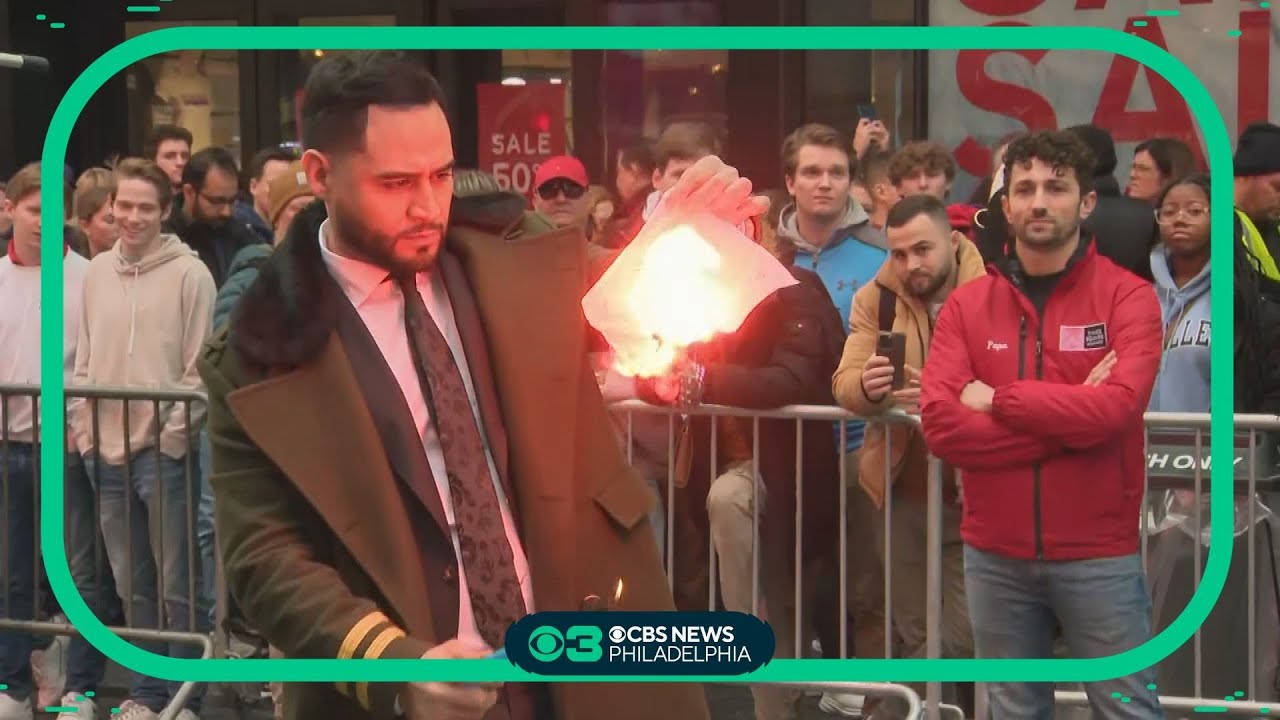 New York City celebrates Good Riddance Day in Times Square - YouTube