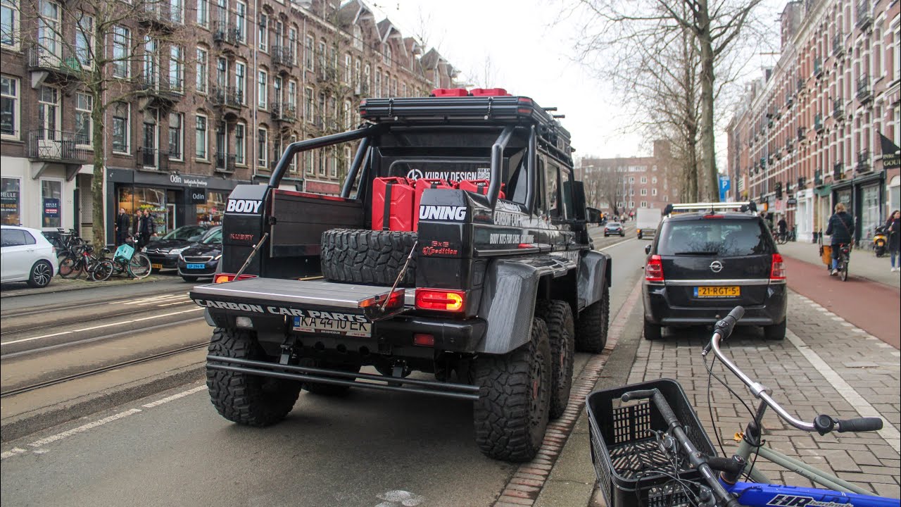 Supercars in Amsterdam: G55 6x6, Roma, 4x Continental GT, Urus ...