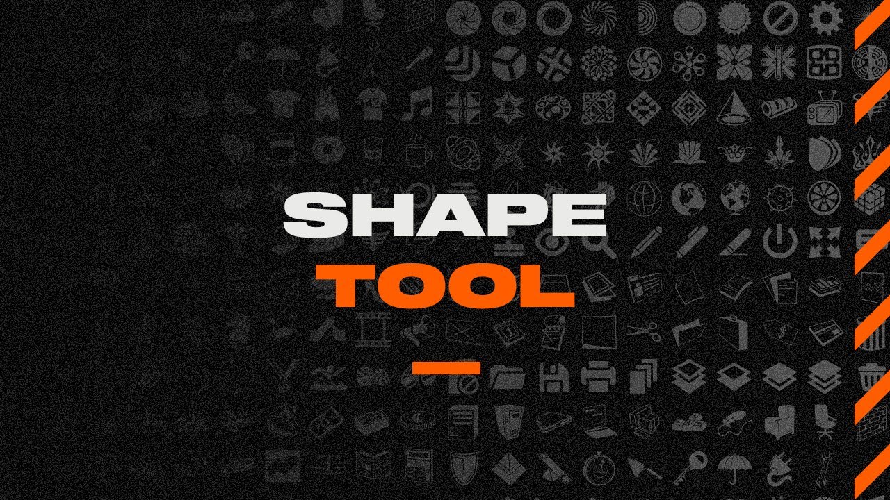 How to use shape tool in Photoshop I Tutorial - YouTube