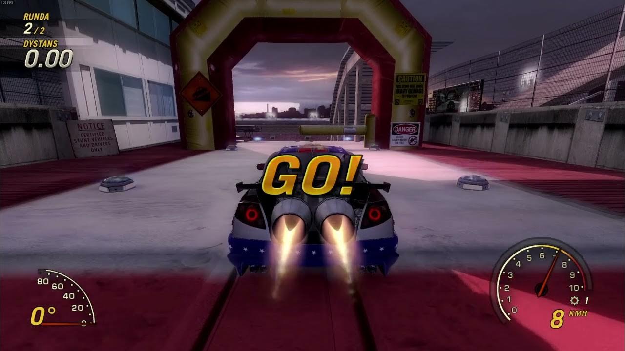 FlatOut Ultimate Carnage - Ski Jump - "Gold" - YouTube