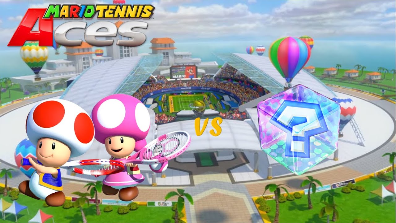 Mario Tennis Aces Toad And Toadette Loyal Toads Vs Random Opponents
