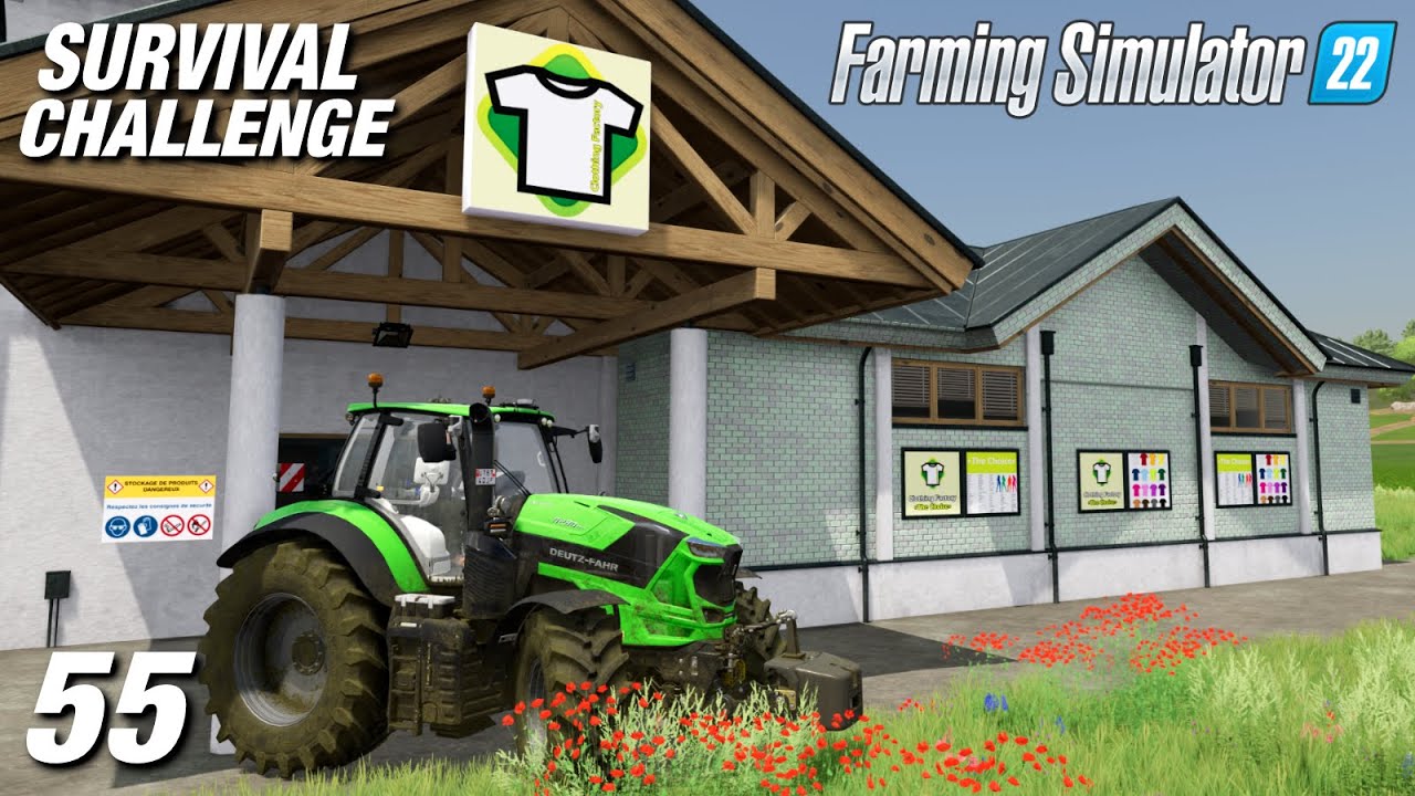 STARTING THE CLOTHING FACTORY! THIS WILL BE HUGE! | Survival Challenge ...