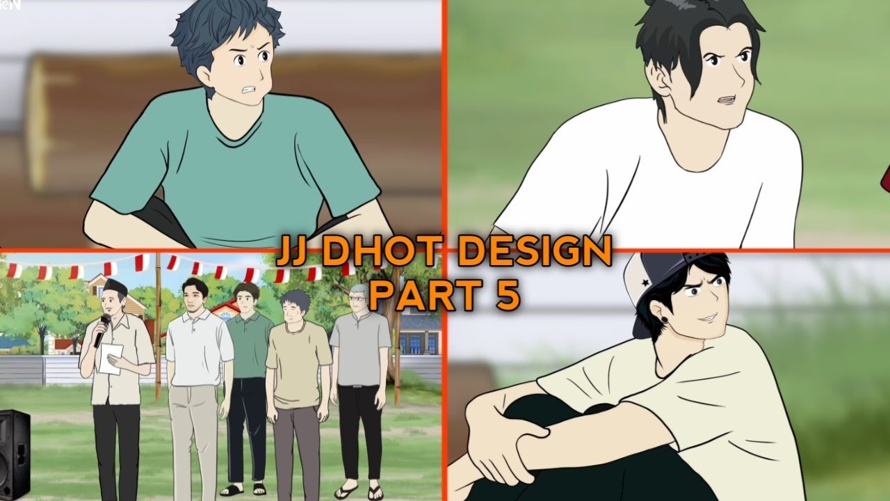 KUMPULAN JJ DHOT DESIGN PART 5 - Animasi Sekolah - YouTube