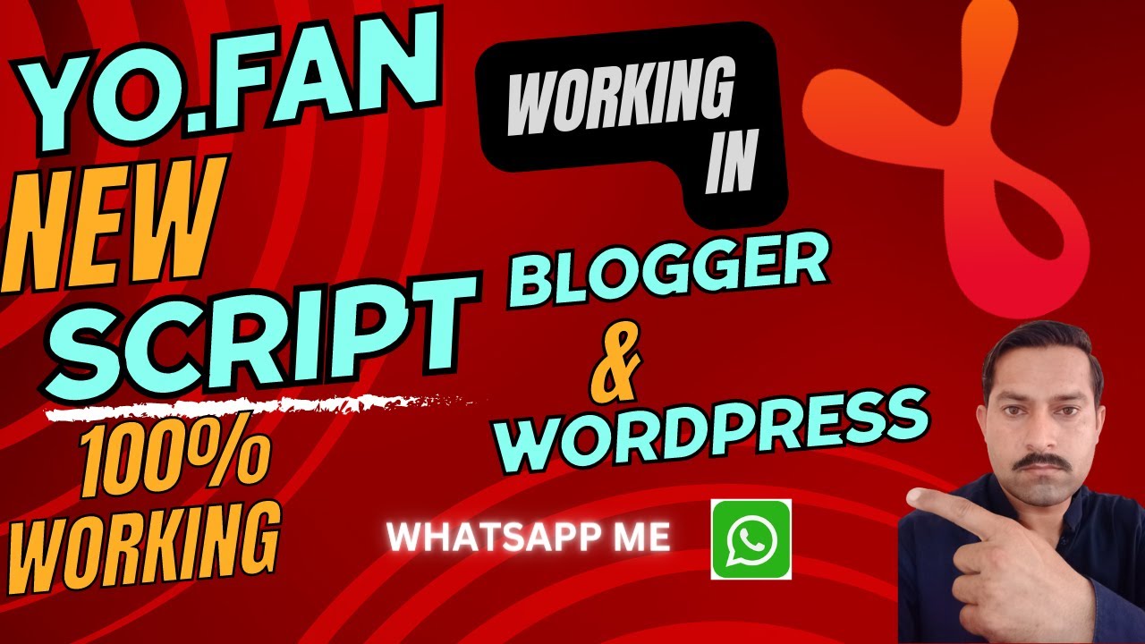 Yofan latest working script | Yofan ads in blogger | Yo.fan Adsense ...