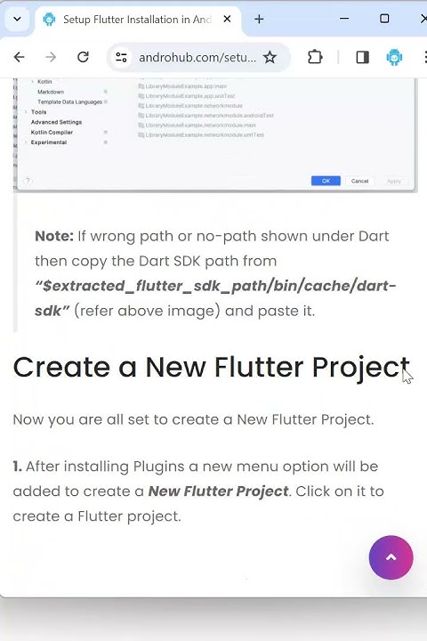 Flutter Setup Tutorial: Android Studio Quick Guide #flutter #shorts #android #androidstudio ...