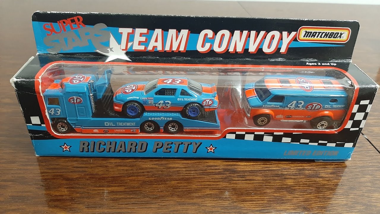 STP Richard Petty Racing Team By Matchbox - YouTube